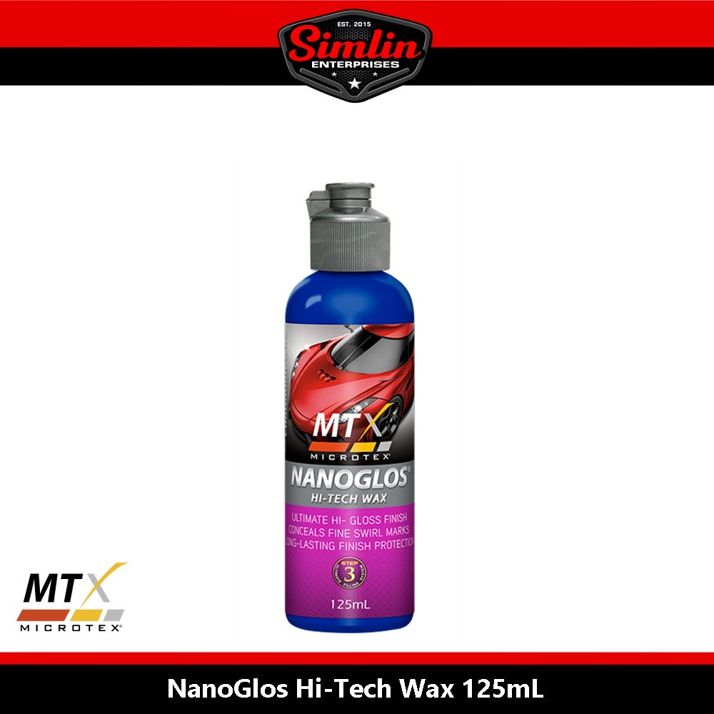 NanoGLOS 125ml Microtex MTX Hi-Tech Wax Carnauba Wax | Shopee Philippines