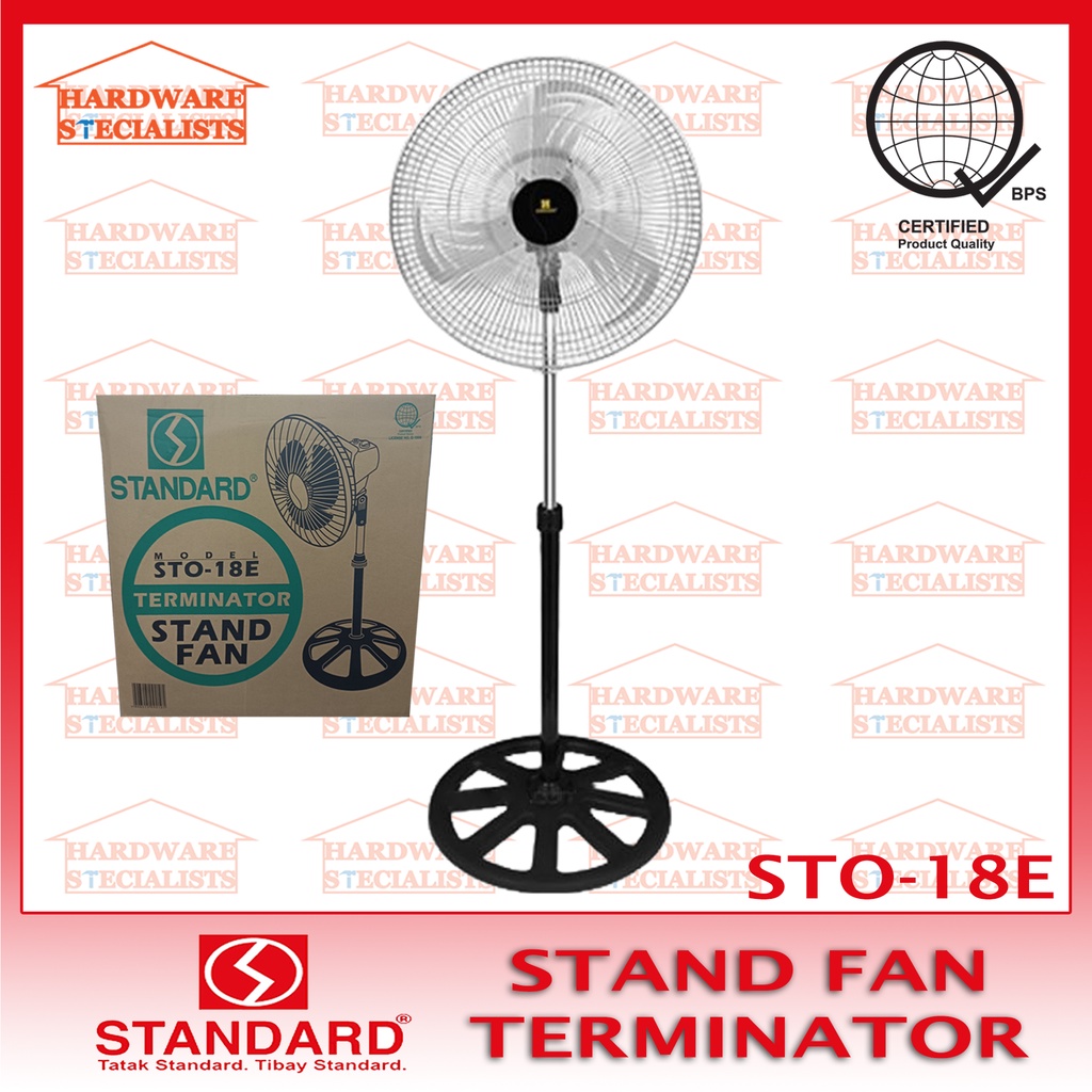 Standard Stand Fan Terminator STO-18E Original Authentic | Shopee ...