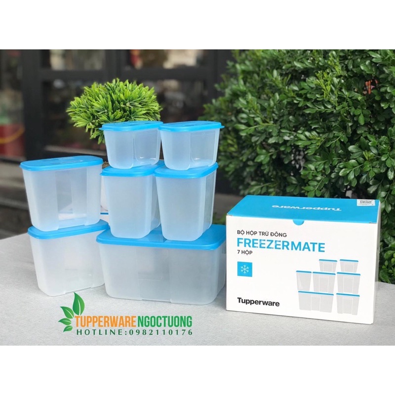 Tupperware - freezermate freezer set of 7 boxes (with chicken box ...
