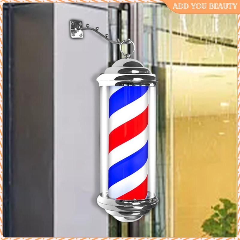 [Wishshopeefhx] Rotating Pole LED Light Save Energy Rainproof Outdoor ...