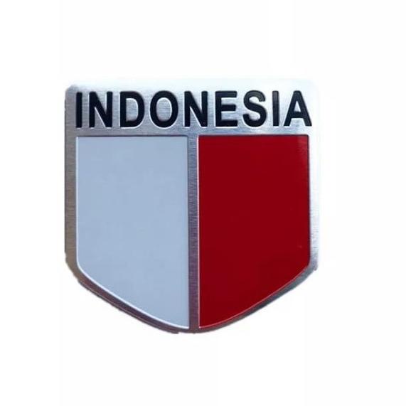 Best Product sticker Motorcycle Car flag indonesia emblem logo indo ...