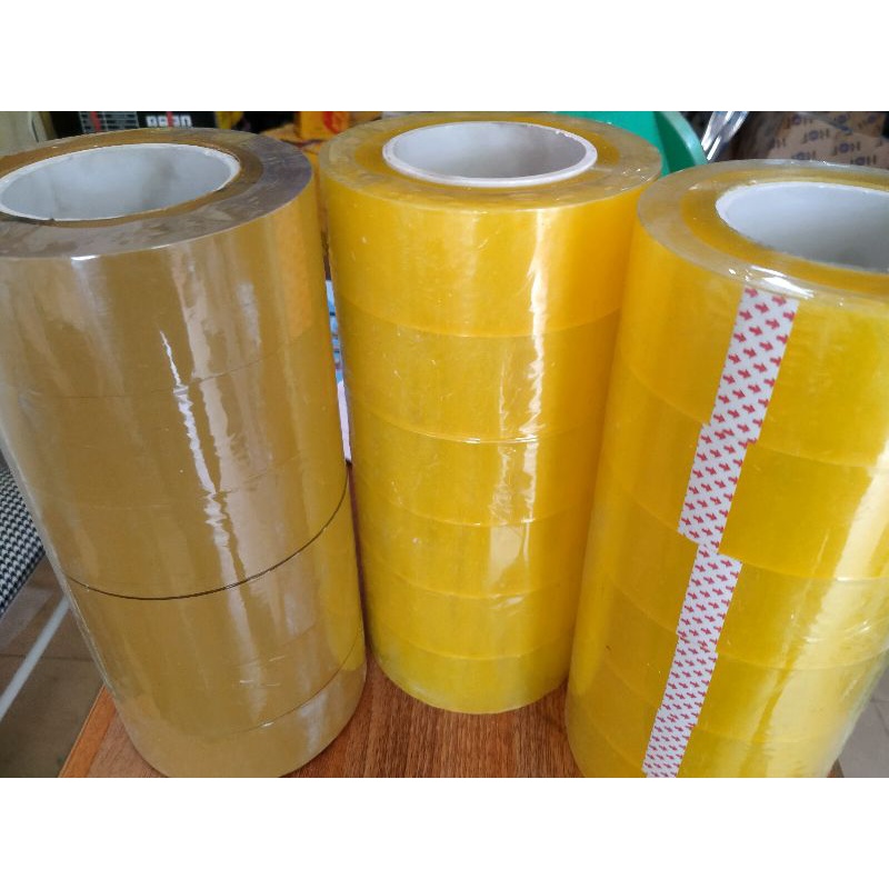 Adhesive Tape Roll In Wholesale Packaging Tape (5 Rolls) | Shopee ...
