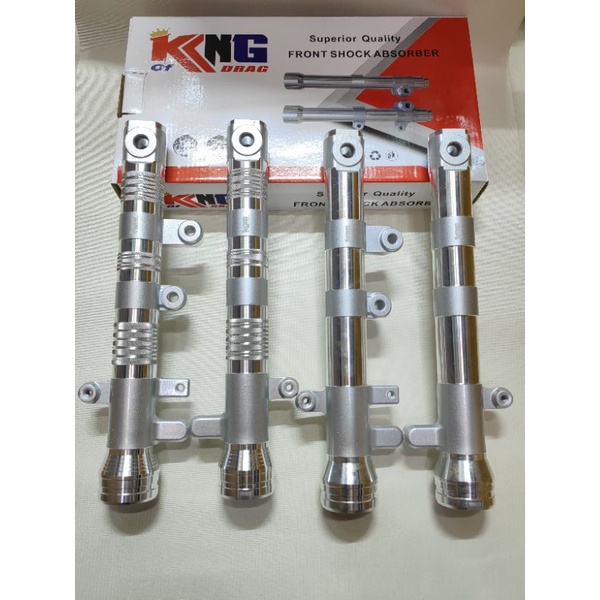 KING OF DRAG LIGHTEN FRONT SHOCK OUTER TUBE FOR RAIDER CARB AND FI | Shopee Philippines