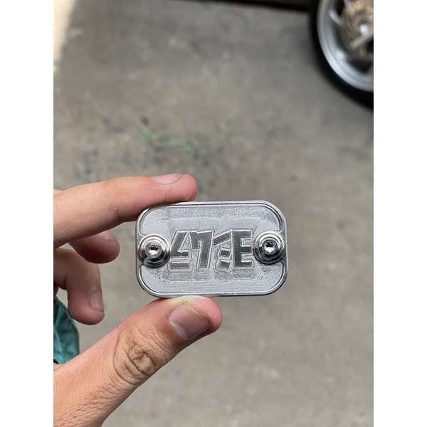 Yamaha stainless steel oil cap with 2 symmetrical screws | Shopee ...