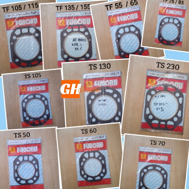 MESIN Head Gasket head Gasket packing head diesel Engine TF 105/115,135 ...