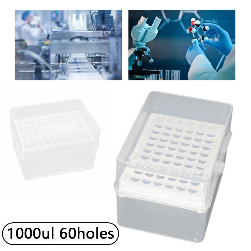 Plastic Pipette Tip Box Liquid Tube Storage Box Laboratory Centrifuge ...