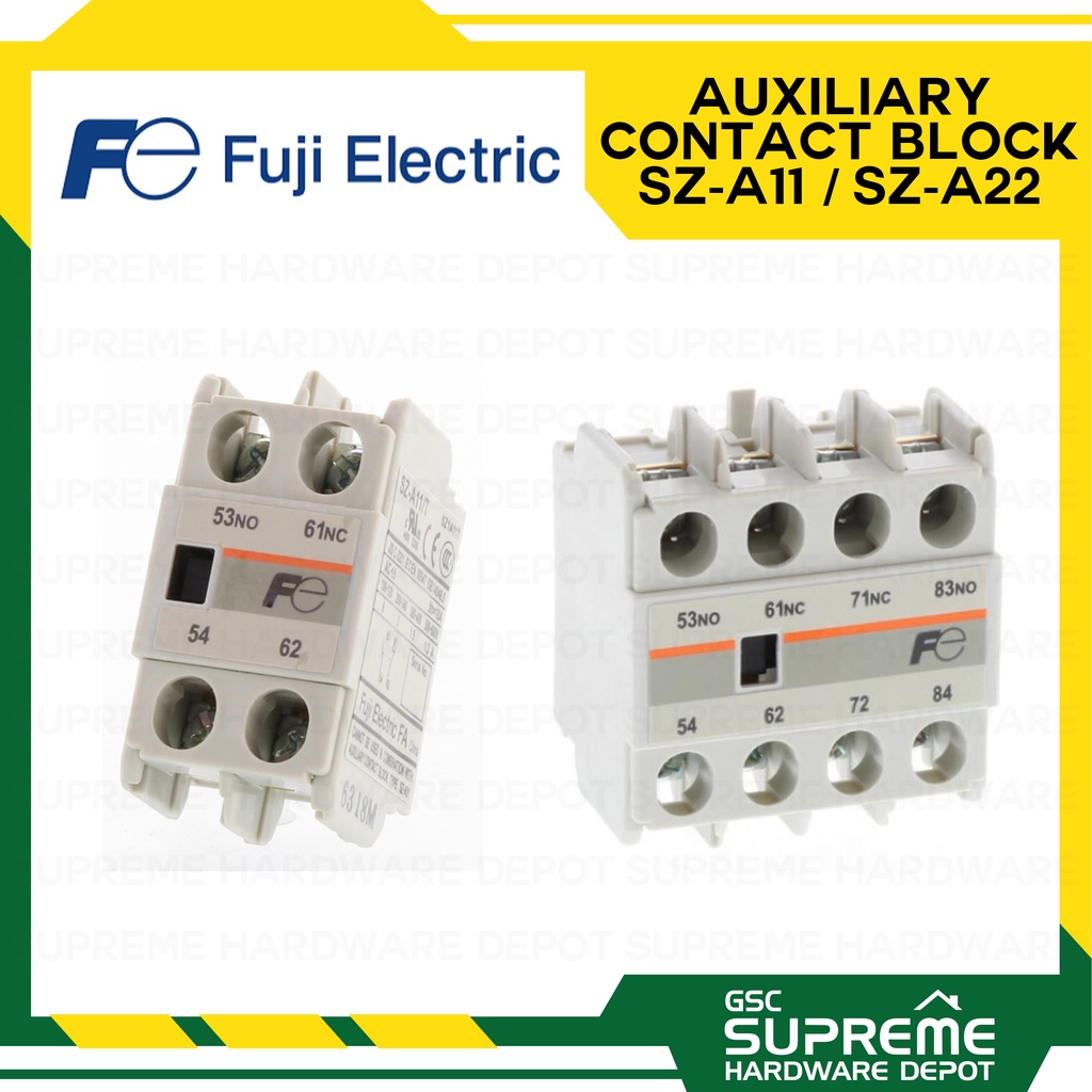 Fuji Auxiliary Contact Block SZ-A22 / SZ-A11 | Shopee Philippines