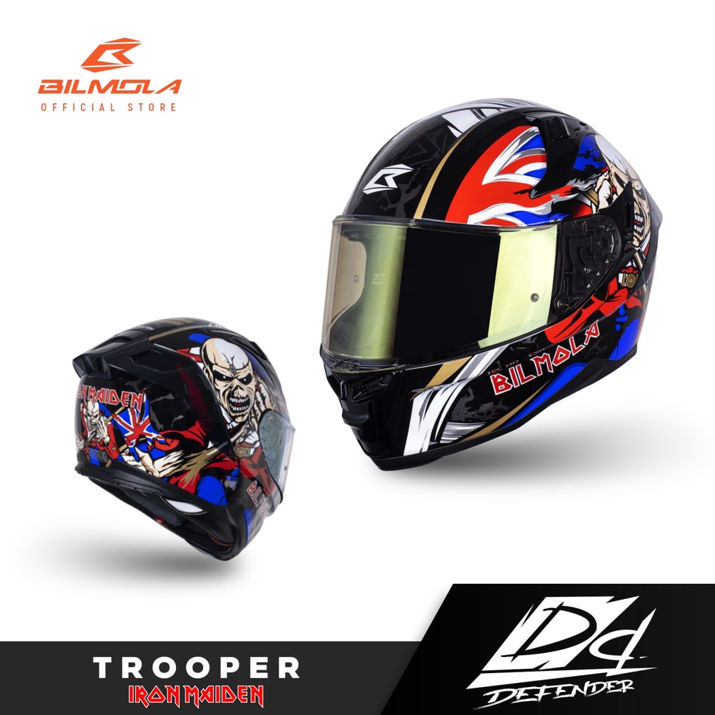 Bilmola Defender - Iron Maiden (TROOPER) | Shopee Philippines