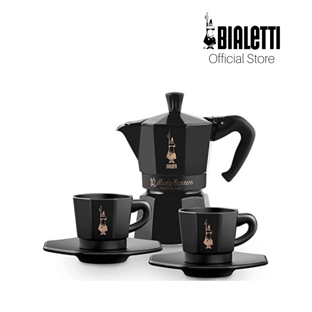 Bialetti Moka Pot Moka Express Black Star Edition Nera - Matte Black ...