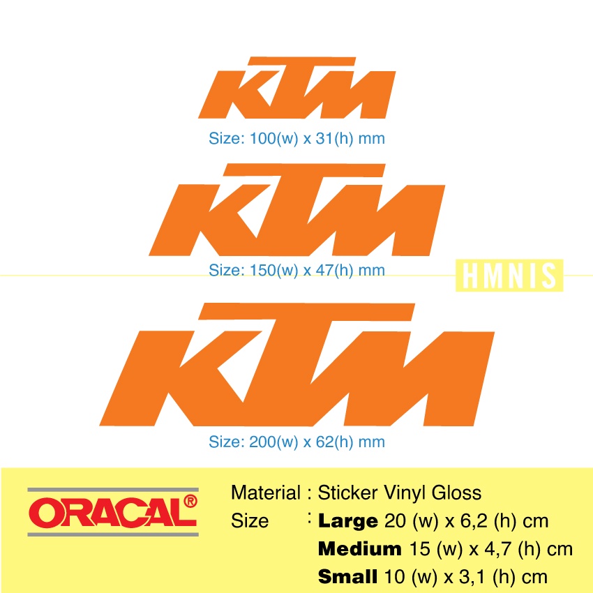 Ktm Stickers, KTM Logo Stickers, KTM Cutting Stickers | Shopee Philippines