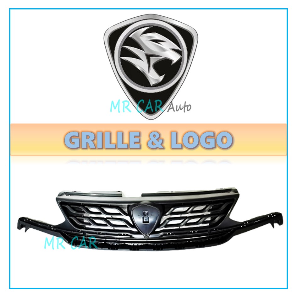 PROTON SAGA VVT 2019-2021 FRONT GRILLE / LOGO | Shopee Philippines