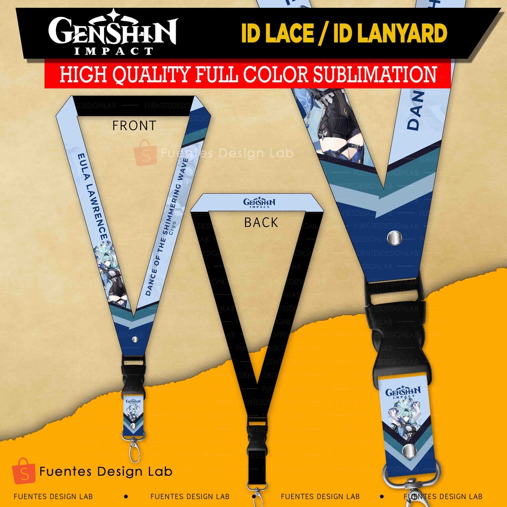 EULA-Genshin Impact ID Lace--HIGH QUALITY PRINT | Shopee Philippines