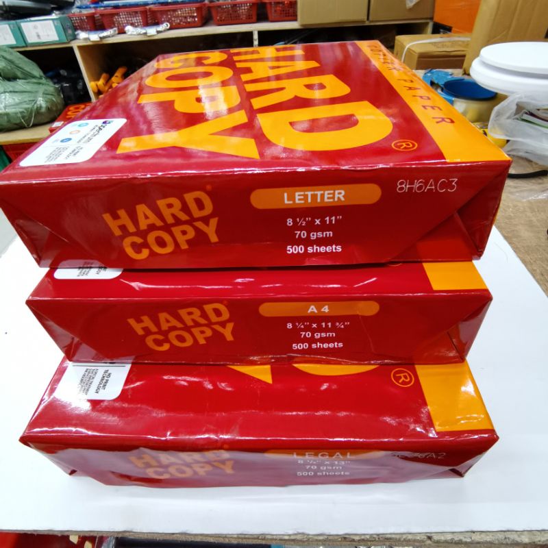 Hard copy copier paper | Shopee Philippines