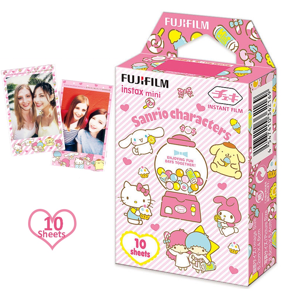 Instax Mini Sanrio Version Film 10 Sheets For Fujifillm Instant Mini 11 ...