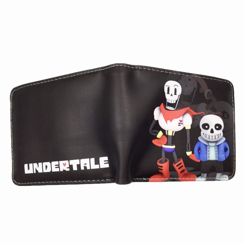 Game Wallets Undertale Wallet Bifold Short Purses With Coin Pocket Card ...