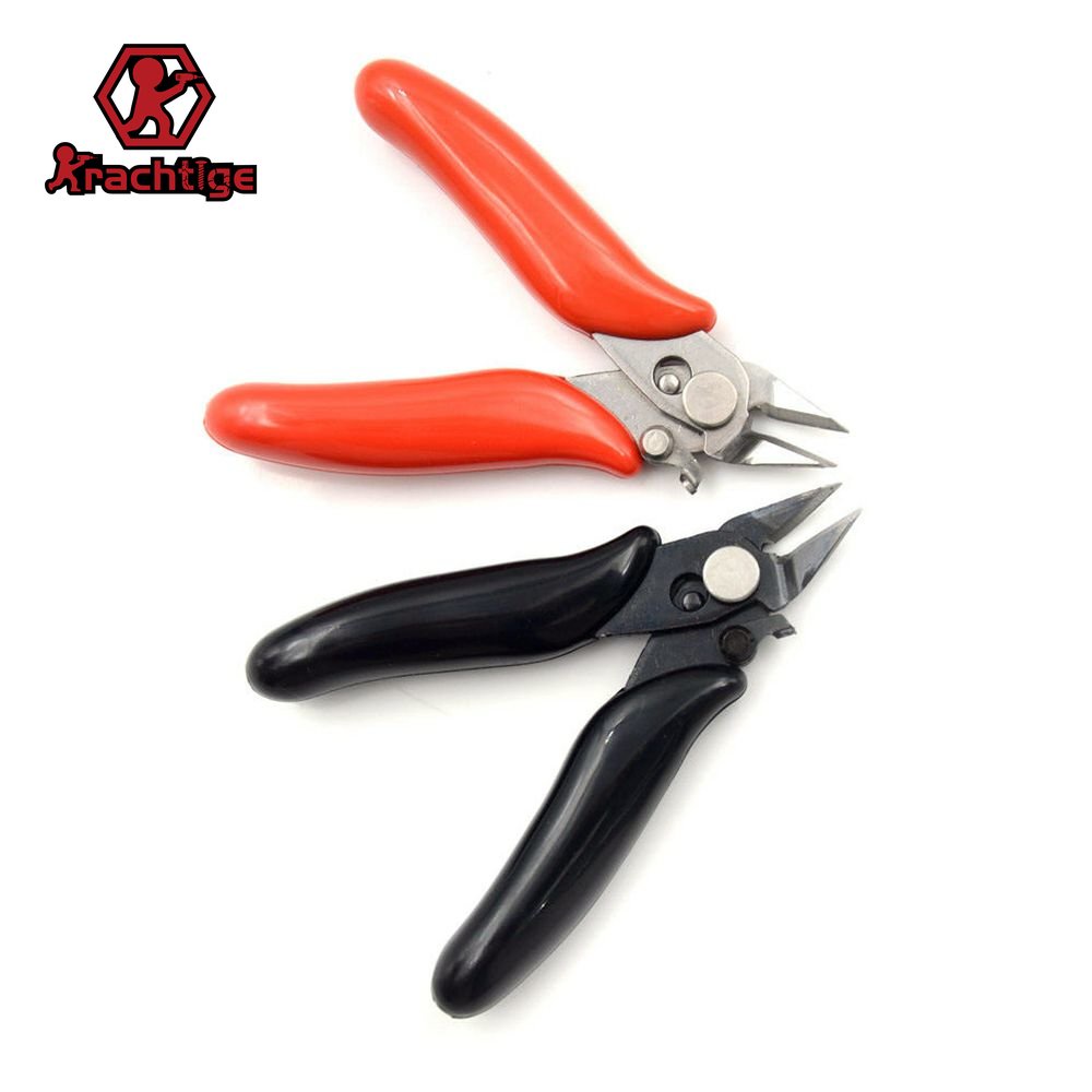 3.5Inch Mini Precision Flush Wire Cutter Plier Cable Snips Cutting Side ...