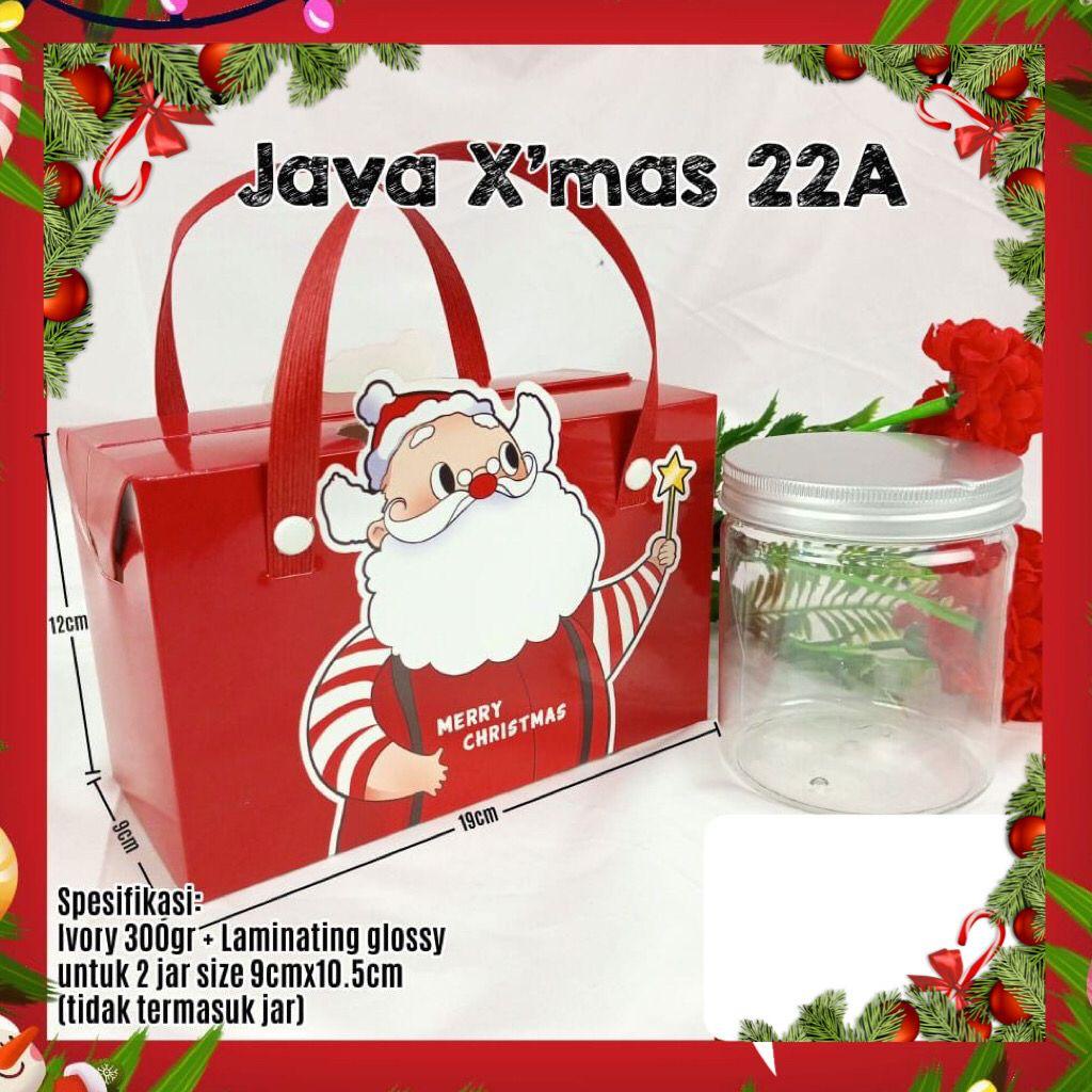 Christmas Java Box 19x9x12cm Box Jar Christmas Jar | Shopee Philippines
