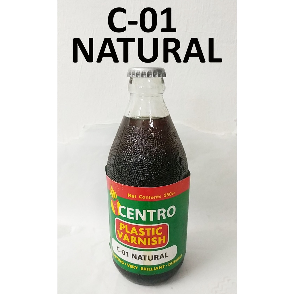 CENTRO PLASTIC VARNISH C-01 NATURAL BOTE 350cc === NATURAL | Shopee ...