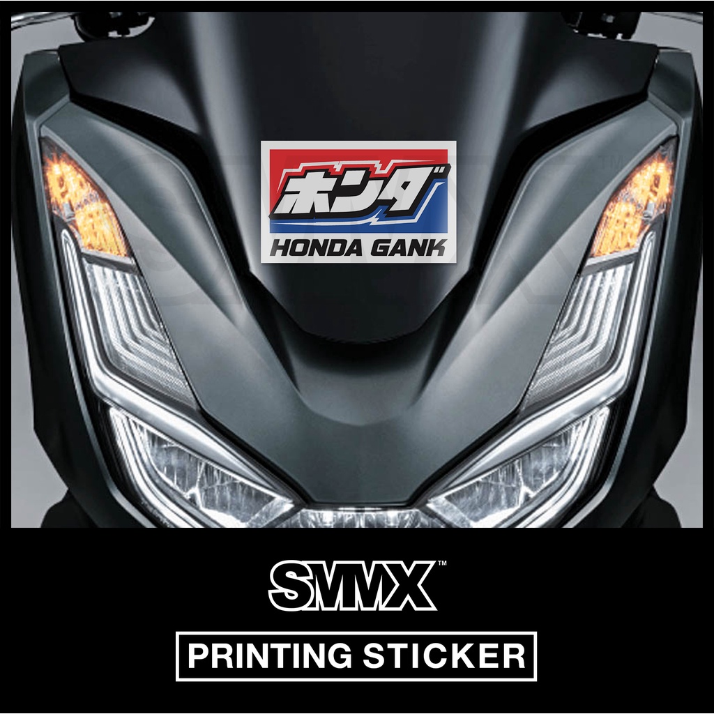 Honda Gank Hobby Logo Sticker | Shopee Philippines