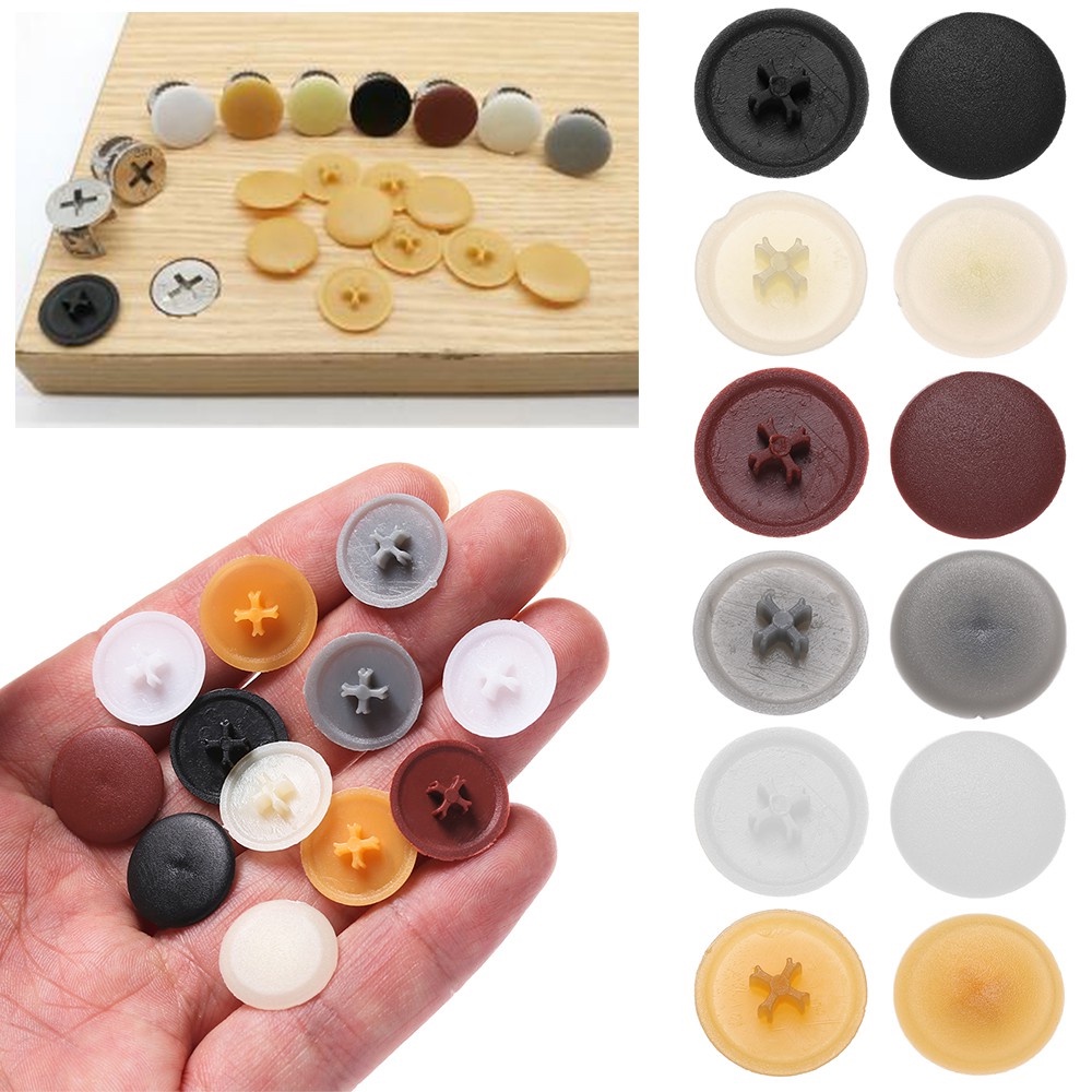 MKR 17mm Plastic Screw Cover Caps Clip On Pozi Head Cap 螺丝盖 | Shopee ...