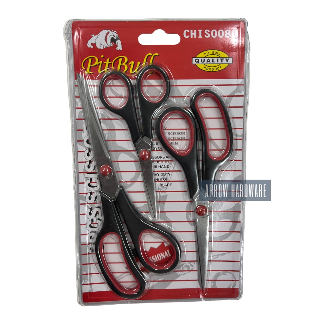 3 PCS Premium Scissor | Shopee Philippines