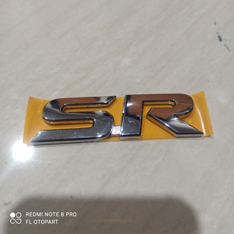 Original SR writing emblem | Shopee Philippines