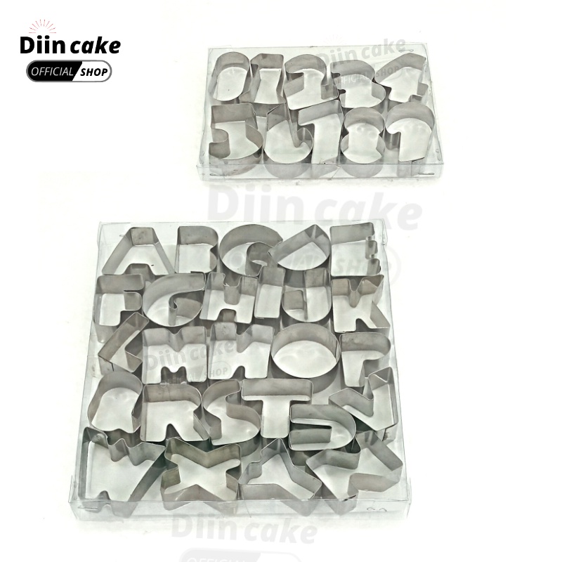 Nastar Mold Letters/Numbers/Cookies/Cookie Cutter/Nugget | Shopee ...