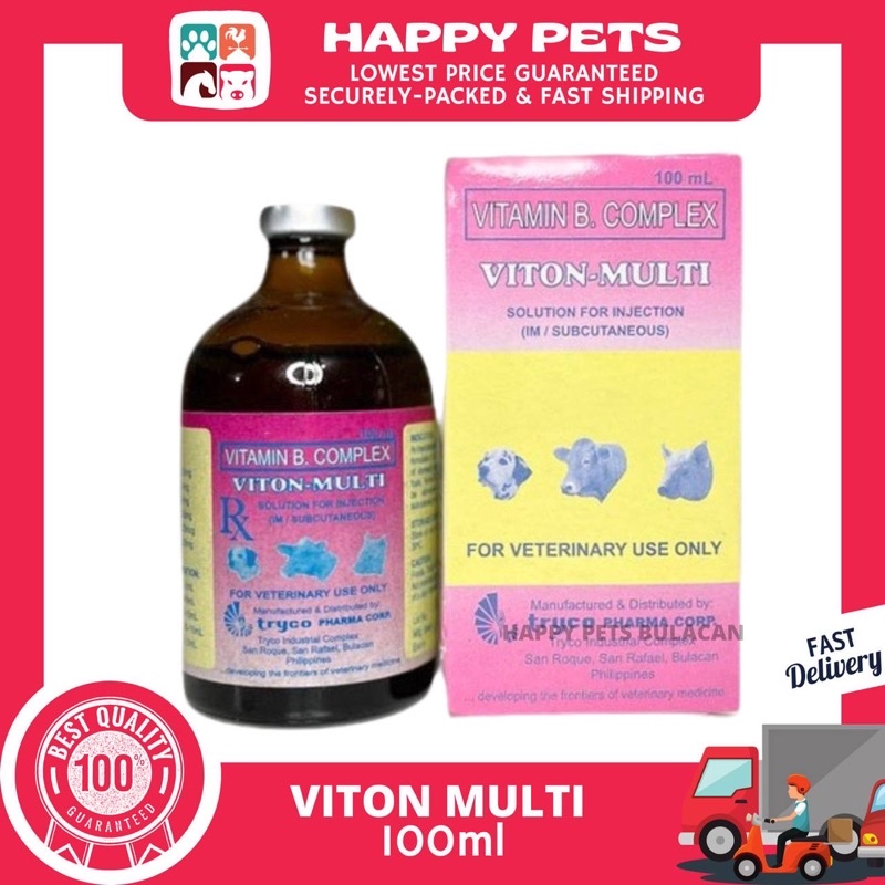 Viton Multi 100ml Solution for Injection | Shopee Philippines