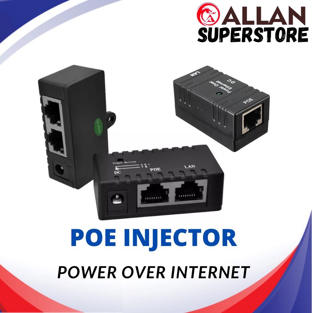 Allan Superstore | POE Injector | Poe Splitter for CCTV Power over ...