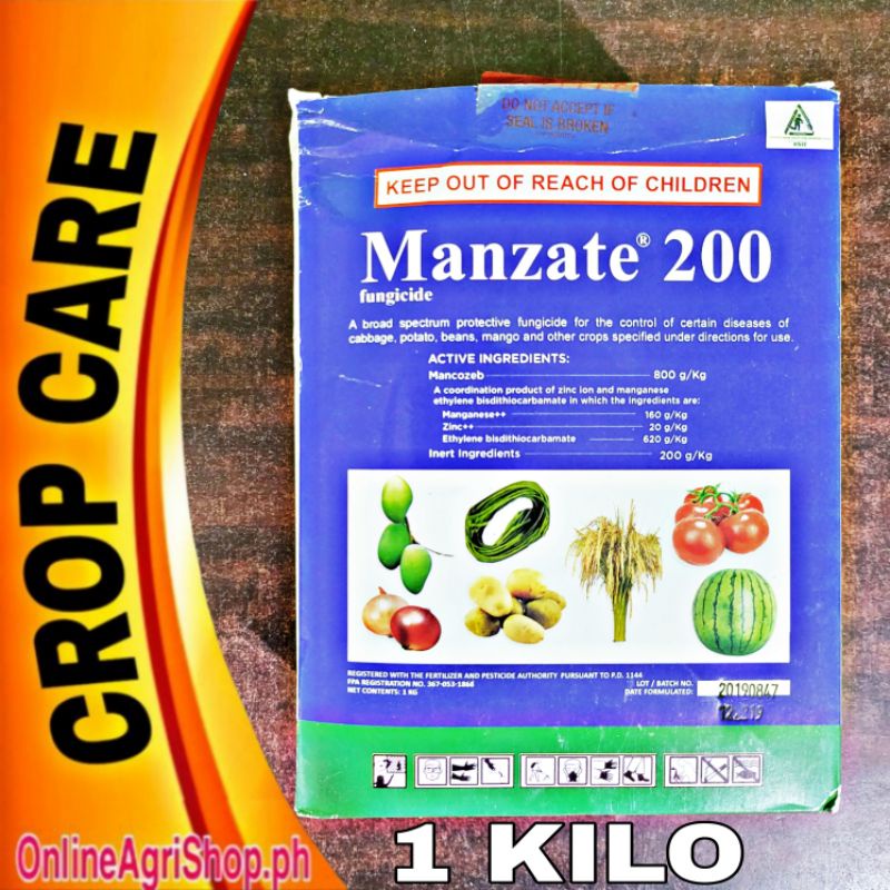 MANZATE 200 MANCOZEB (1 KILO) BY JARDINE DISTRIBUTION, INC. | Shopee ...