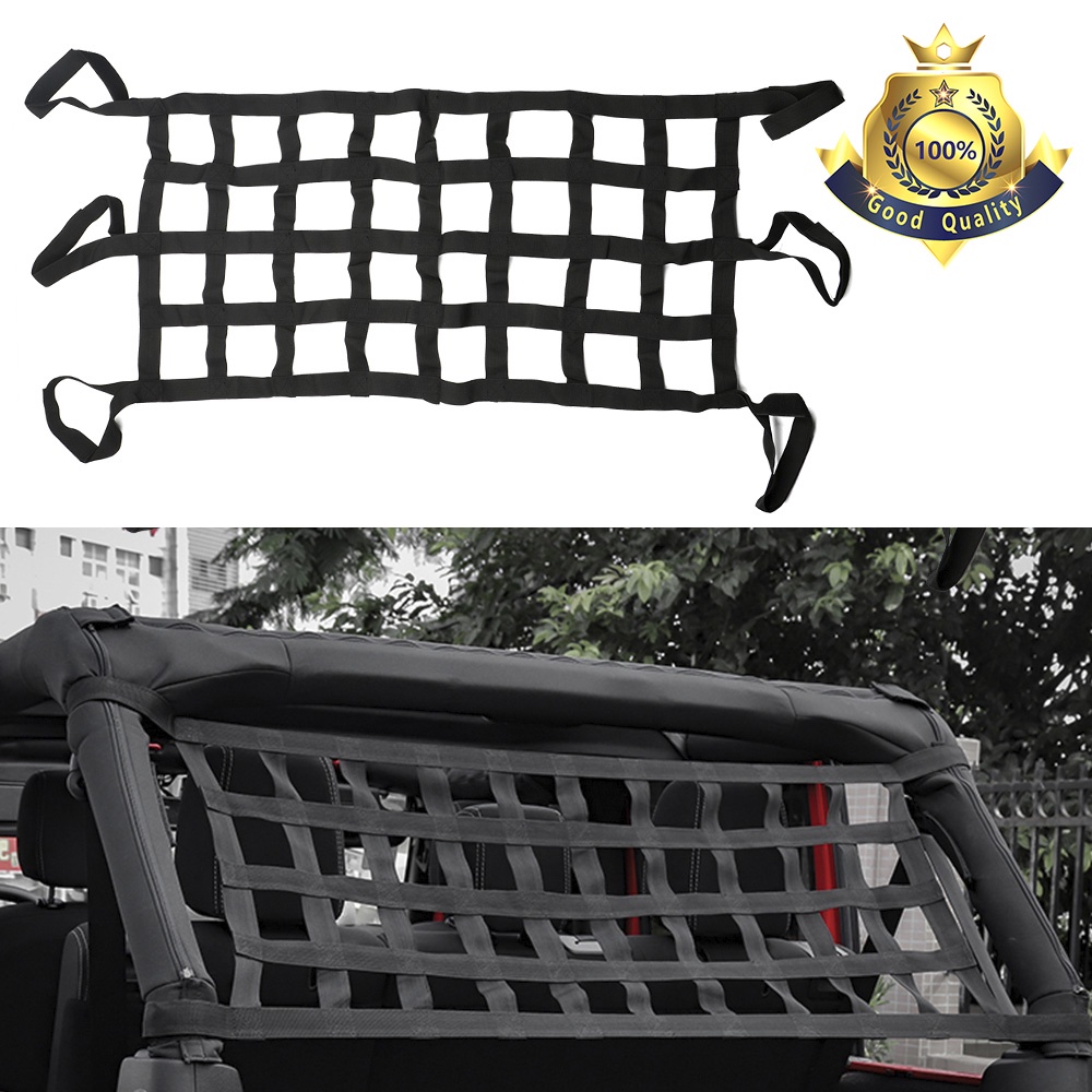 Jeep Wrangler Cargo Net Car Roof Storage Net Car Roof Storage Net ...