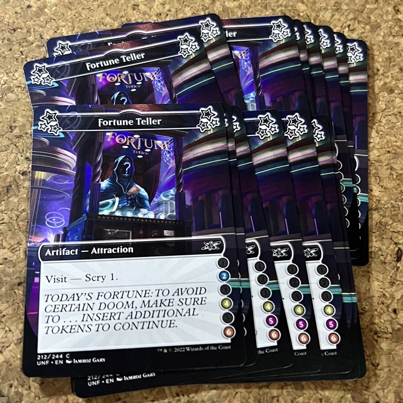 FORTUNE TELLER | ARTIFACT ATTRACTION | UNFINITY UNF | MTG MAGIC THE ...