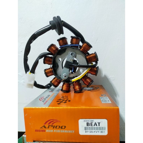 Stator Comp Assembly (HONDA BEAT)Original Apido | Shopee Philippines