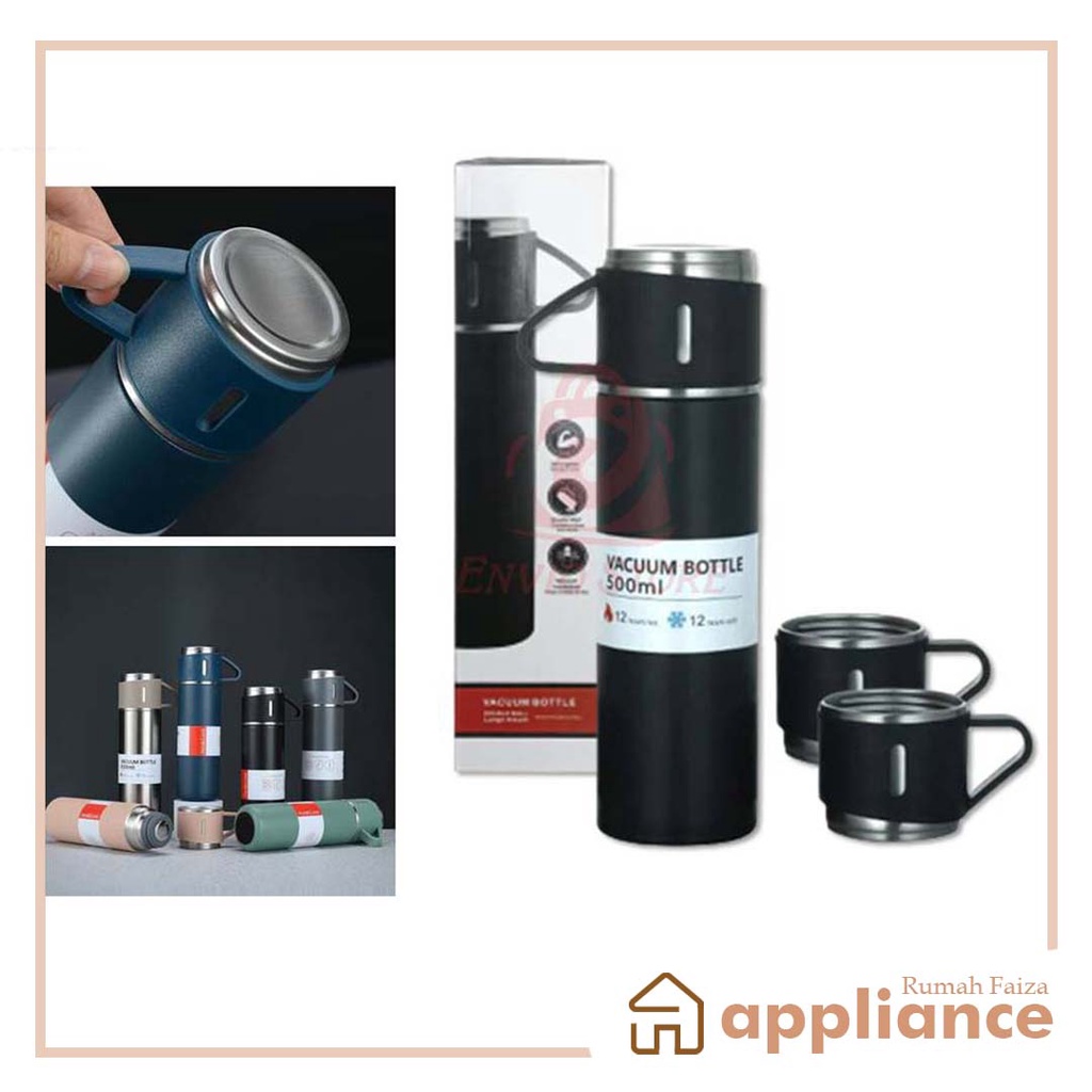 TERMOS Thermos Sultan Vacuum Flask Set 500ml - Thermos Set Premium Cup ...