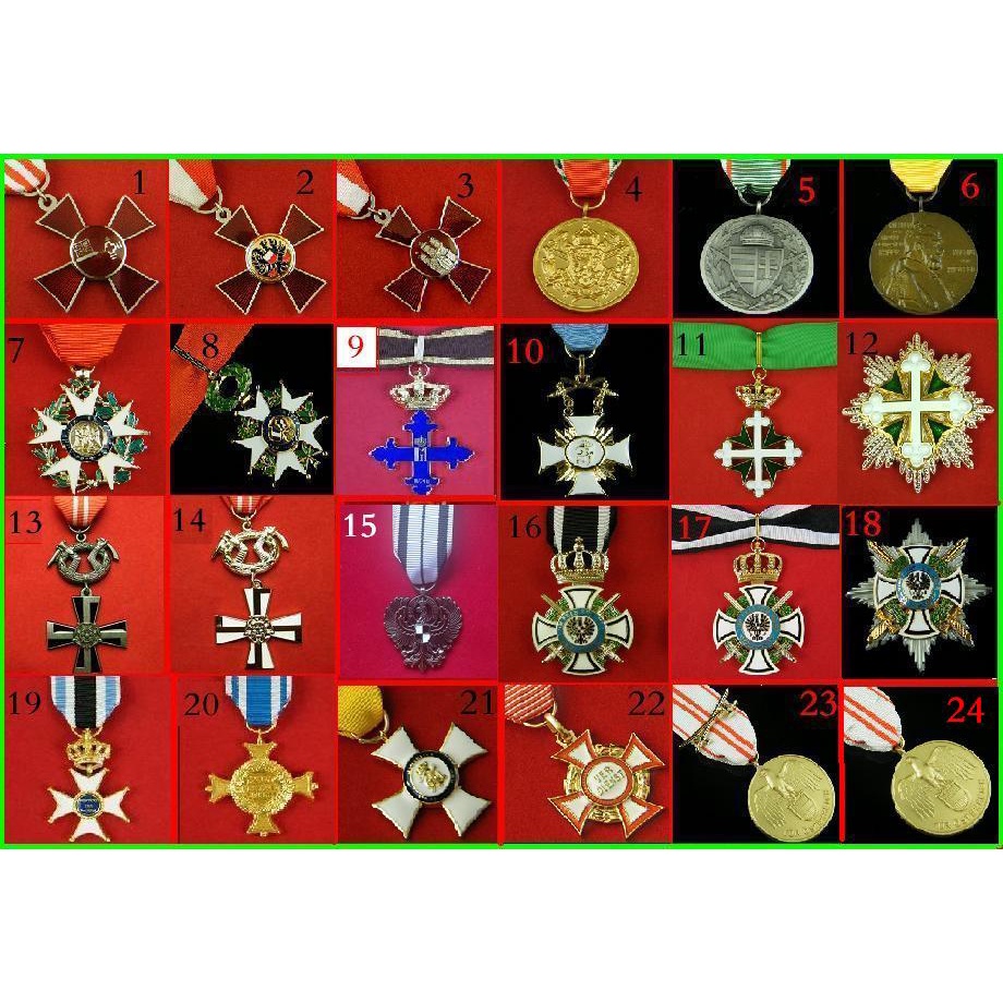 WWI WW1 German Hohenzollern Prussian Saint Maurice Knight Bavarian ...