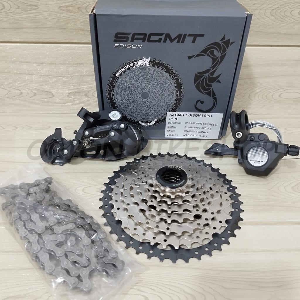 Sagmit Edison Upkit MTB Up kit 8 9 10 11 12 Speed | Shopee Philippines