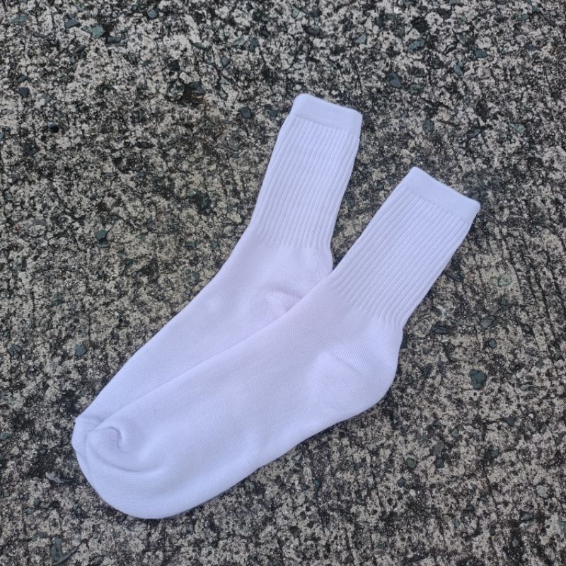 Plain Crew Socks ( High Socks) for basketball & other sports I ...