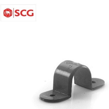 [ Scg ] Saddle Clip / PVC Fitting Pipe Clamp 1/2" - 3/4" ( ORI ...