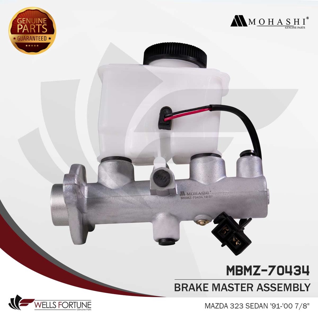 MAZDA 323 SEDAN 1991 - 2000 7/8" MOHASHI BRAKE MASTER ASSEMBLY (1PC ...