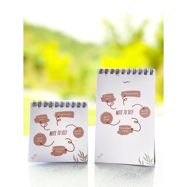 Note To Self Notepads (Square & Rectangle) | Shopee Philippines