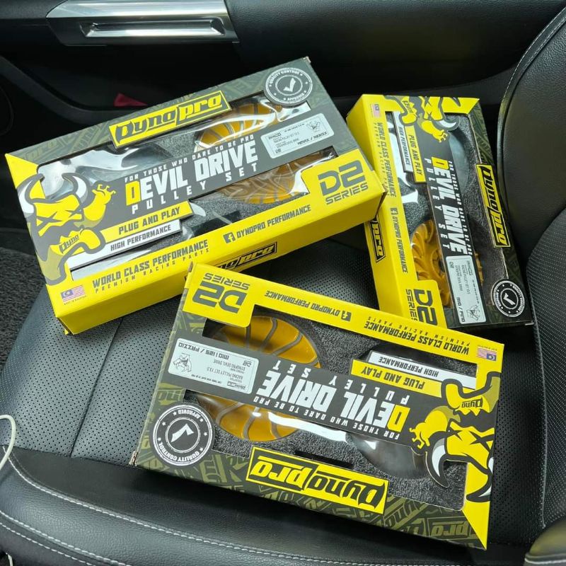 DYNO PRO DEVILS DRIVE PULLEY SET FOR MIO/FINO/SPORTY/MIO I 125/FAZZIO ...