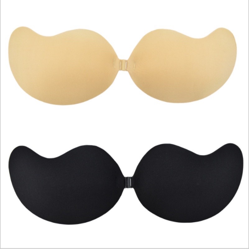 Reusable Silicone Adhesive Stick On Push Up Strapless Bra | Shopee ...