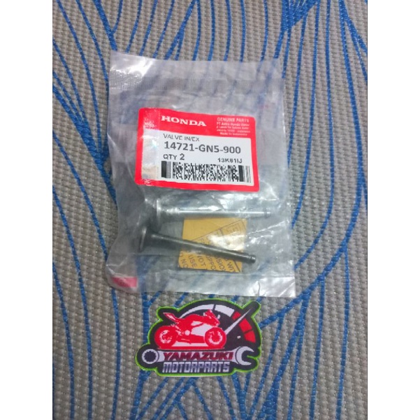 WAVE 100/110 GENUINE ENGINE VALVE SET | Shopee Philippines
