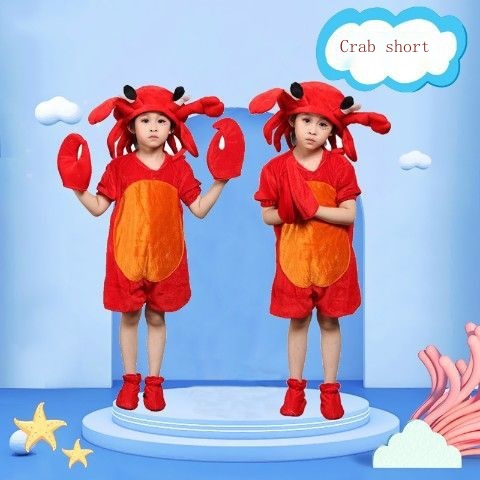 Children's marine animal costume Carp, crab, lobster, octopus costume ...