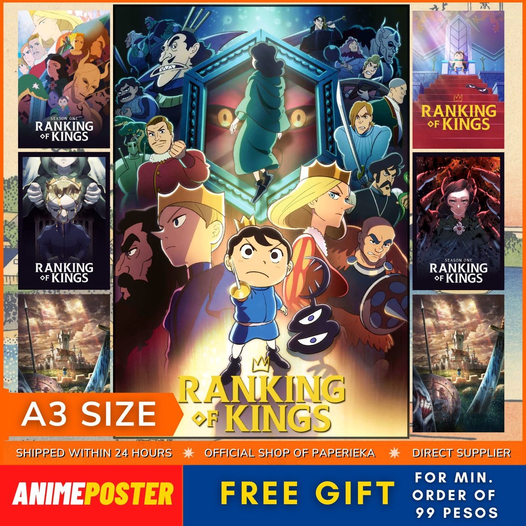 Ranking of Kings : Official Anime Poster / Stickers / Laminated Posters ...