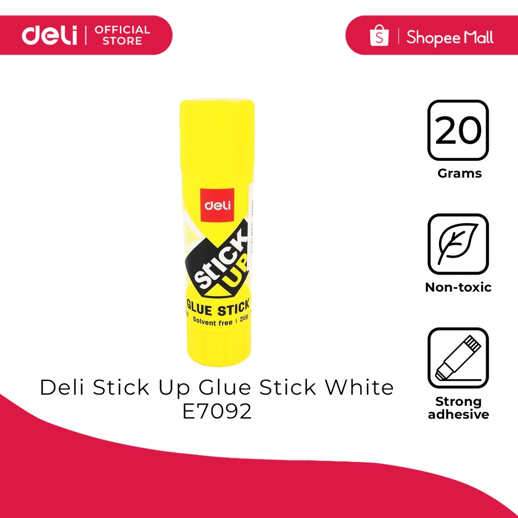 Deli E7092 School Supplies - Stick Up Glue Stick White (1PC) [75E7092WH ...
