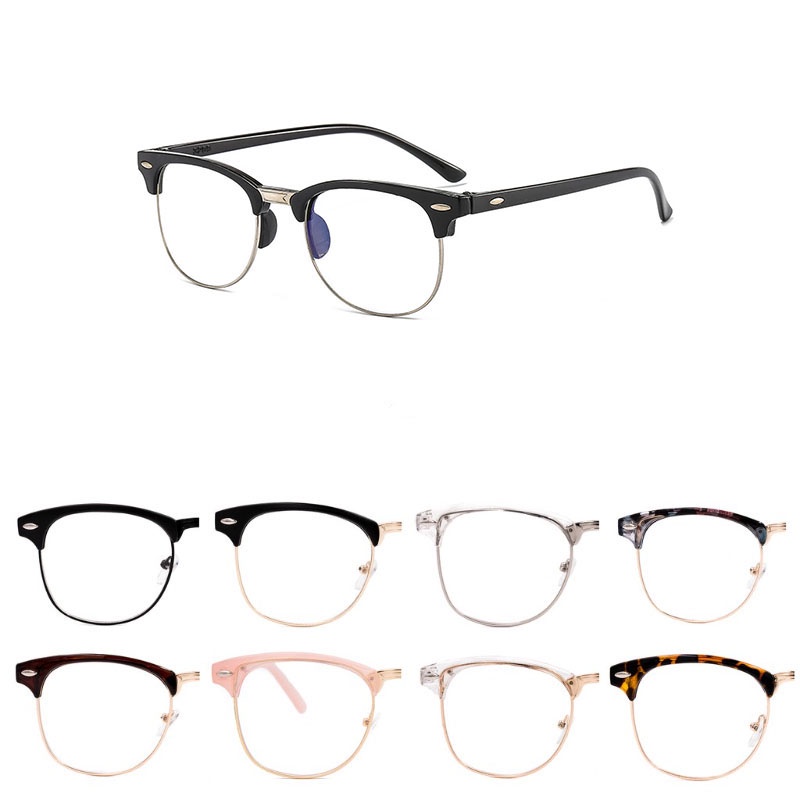 Anti Rad Replaceable Lens Eyeglass Vintage Retro Glasses Aesthetic ...
