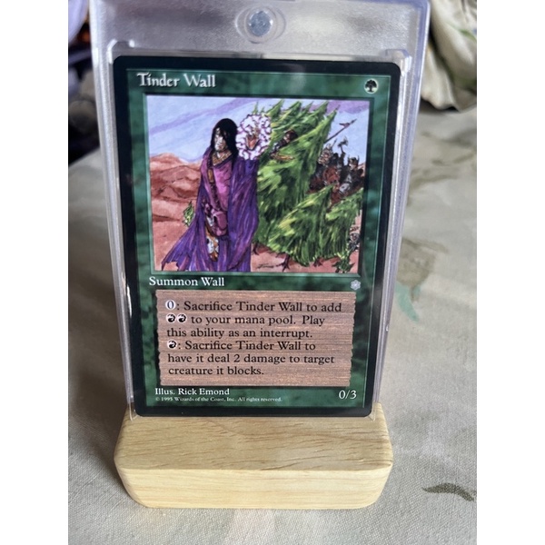 MTG Card Tinder Wall Green Magic the gathering EDH Model Ice Age ...