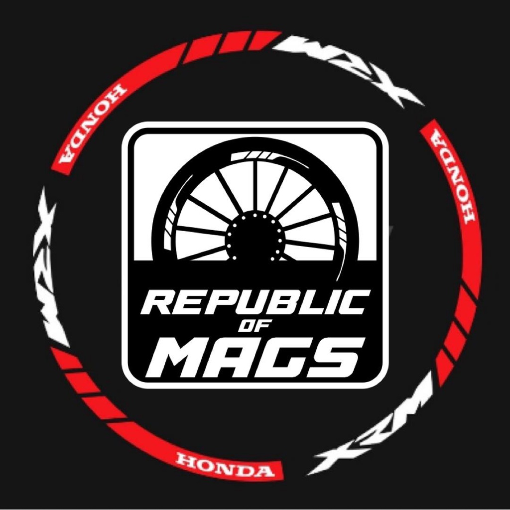 (13 pcs Front and Back) Honda XRM Mags Decal Stickers | Shopee Philippines