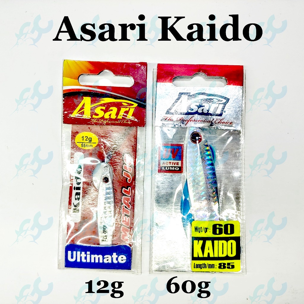 Asari Kaido Metal Jig Lure 60mm 12g 95mm 60g | Shopee Philippines